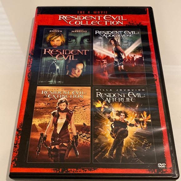 Other | Used 4 Movie Resident Evil Collection Dvd Set | Poshmark